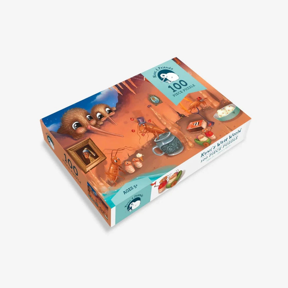 Kuwis Weta World Puzzle - 100pc – Shelf Home + Gifts