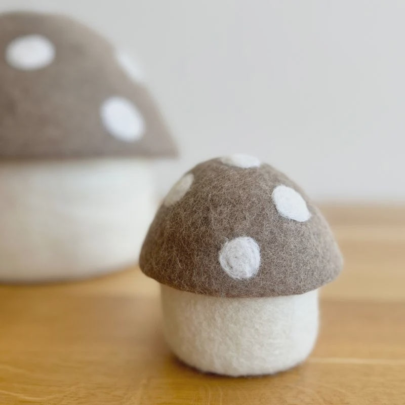 Felt Toadstool Trinket Boxes - Fawn | Mini – Shelf Home + Gifts
