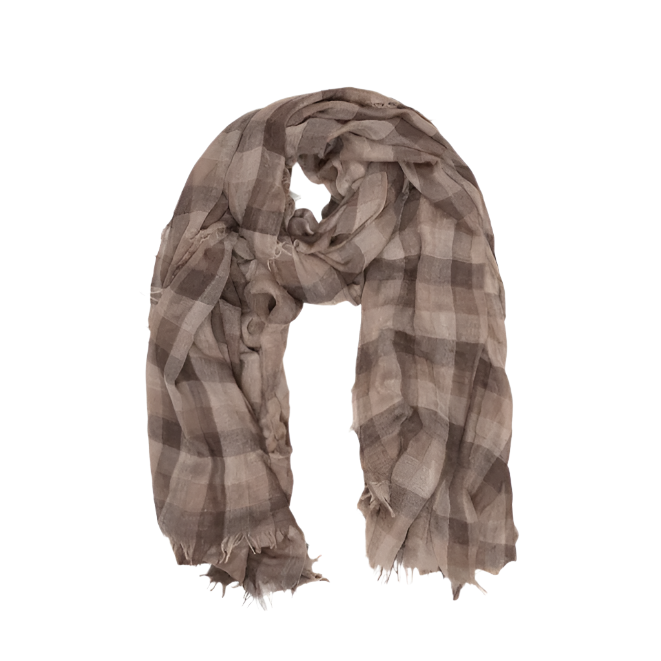 Scarf - Jackson Check Earth – Shelf Home + Gifts